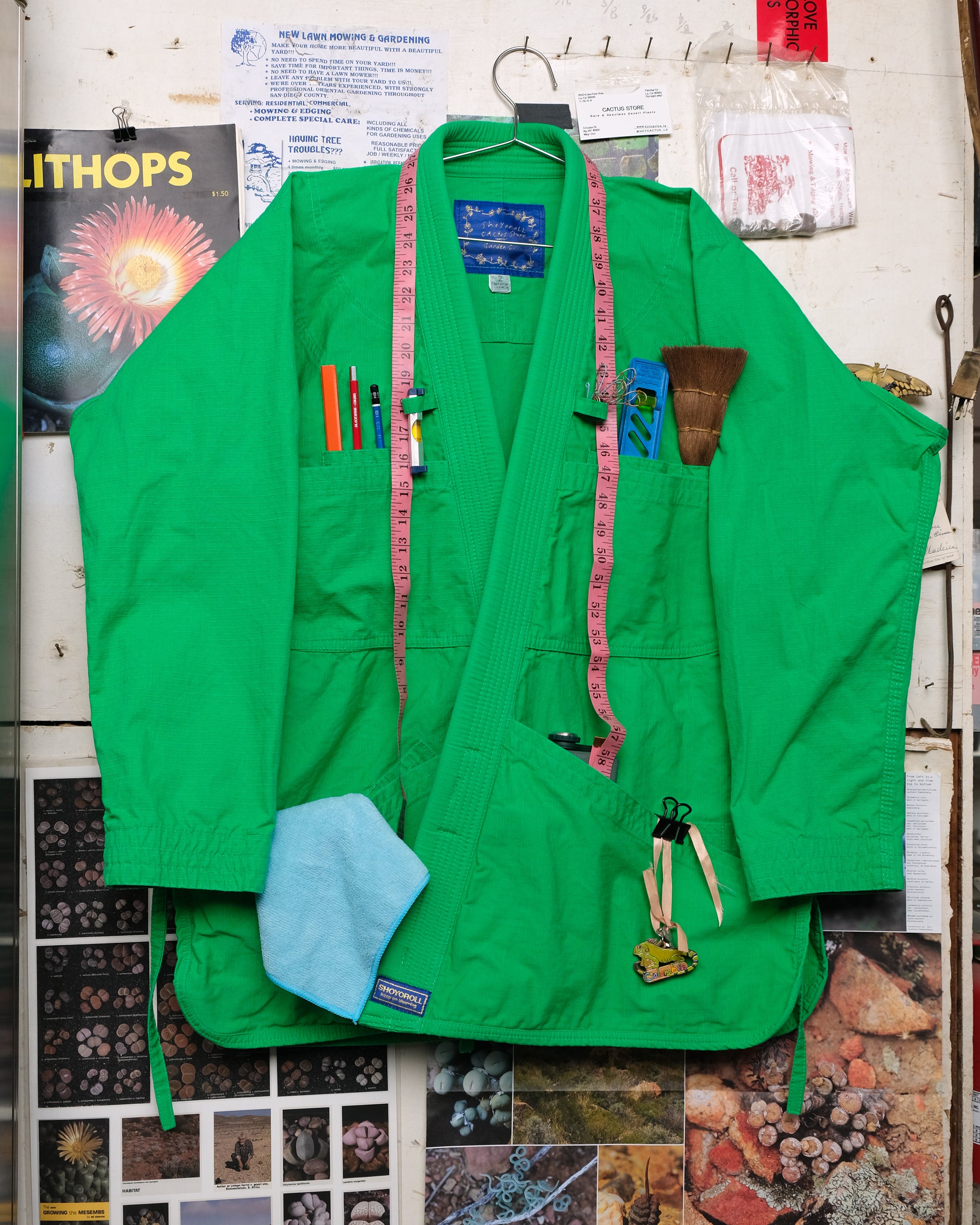 Garden Gi v4 Jacket (Grass Green) – Cactaceae Storeiencius
