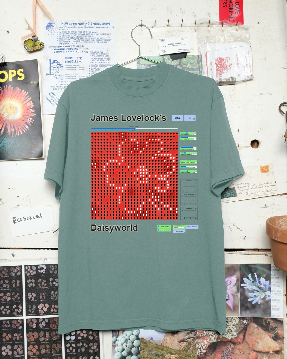 James Lovelock's Daisyworld Shirt – Cactaceae Storeiencius